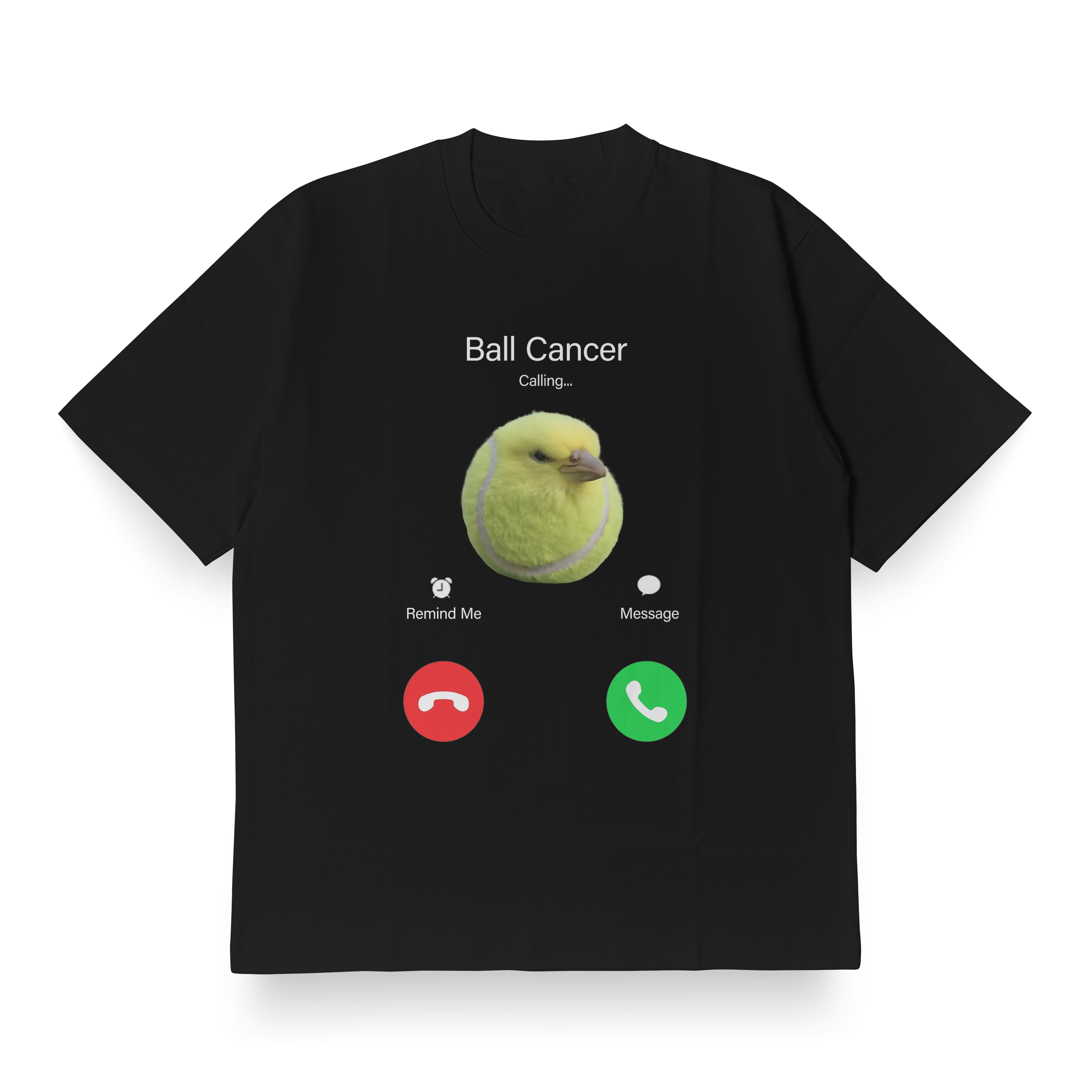 Ball Cancer - Oversized Tee – HootPop Clothing