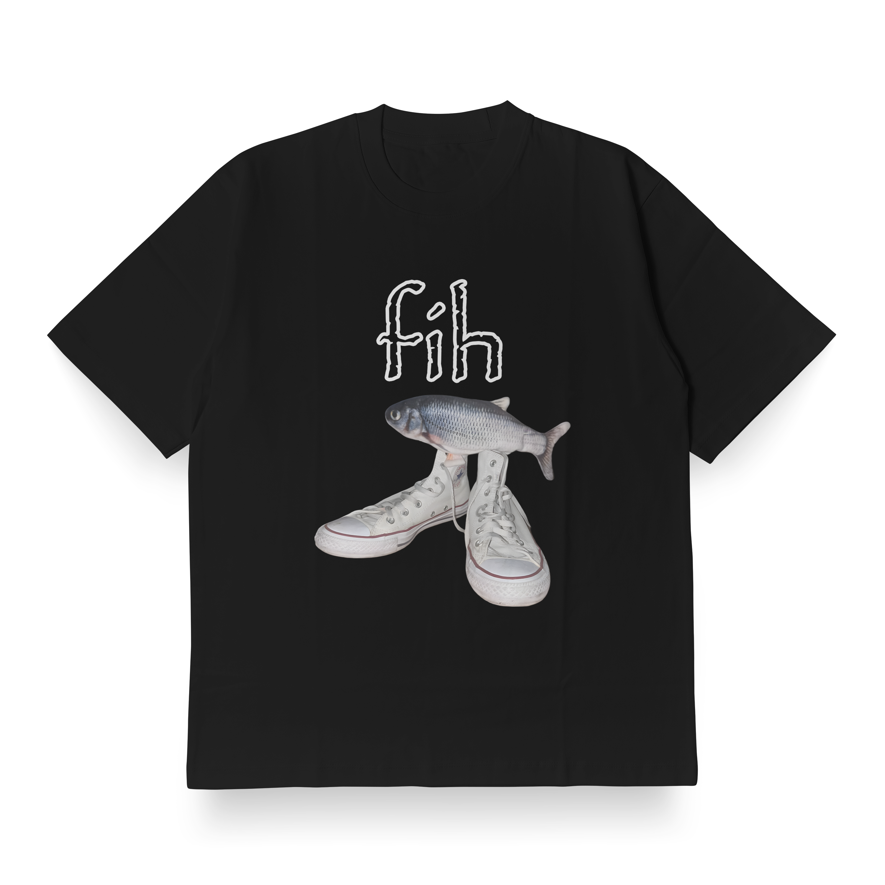 fih - Oversized Tee – HootPop Clothing