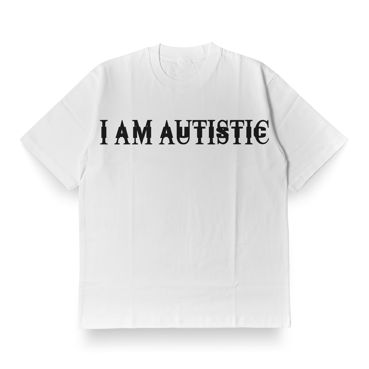 I Am Autistic - Oversized Tee – HootPop Clothing